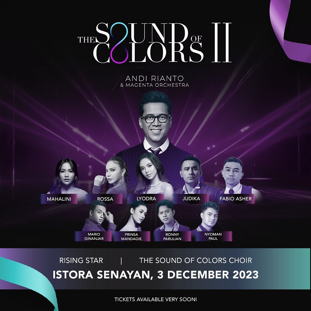 Andi Rianto & Magenta Orchestra Gelar Konser Megah ‘The Sound of Colors ...