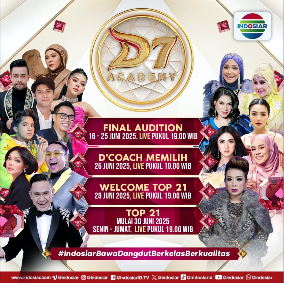 Dangdut Academy 7 Mulai Bergulir, Dipastikan Lebih Seru dan Semarak, Ada Inovasi Baru hingga ...